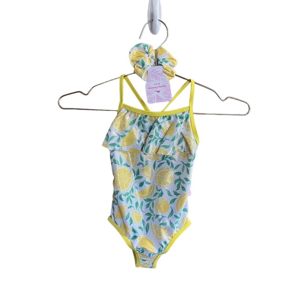 Tommy Bahama | Swim | Toddler Girls One Piece Lemon Swim Suit With ...